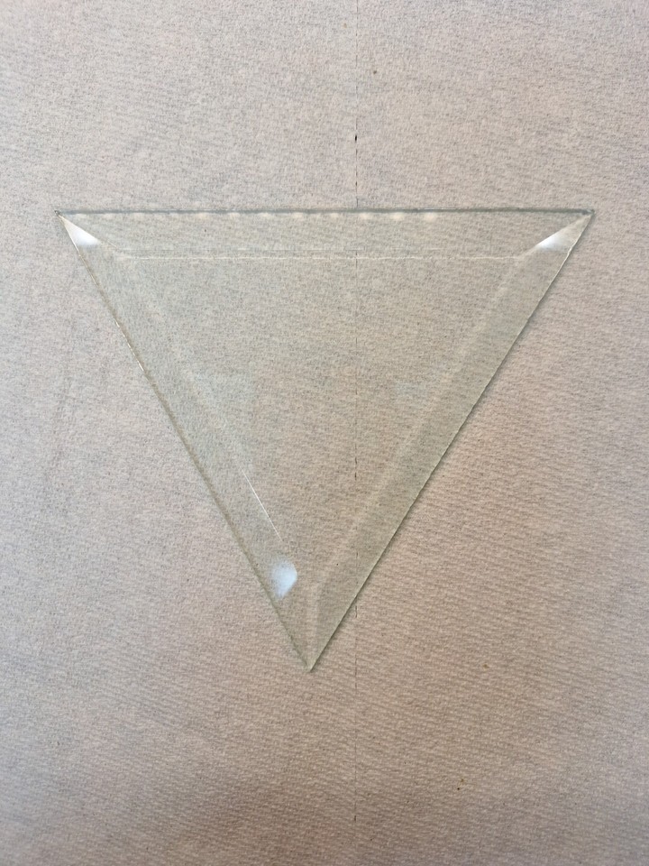 6x6x6 Triangle Stained Glass Bevels - Box of 27 | eBay