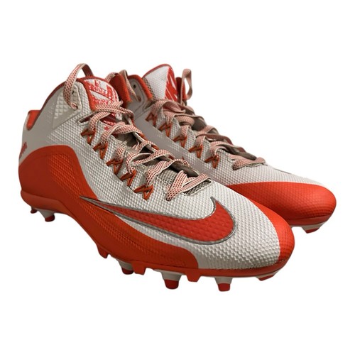 Nike Alpha Pro 2 II Mens 12.5 Football Cleats Orange | eBay