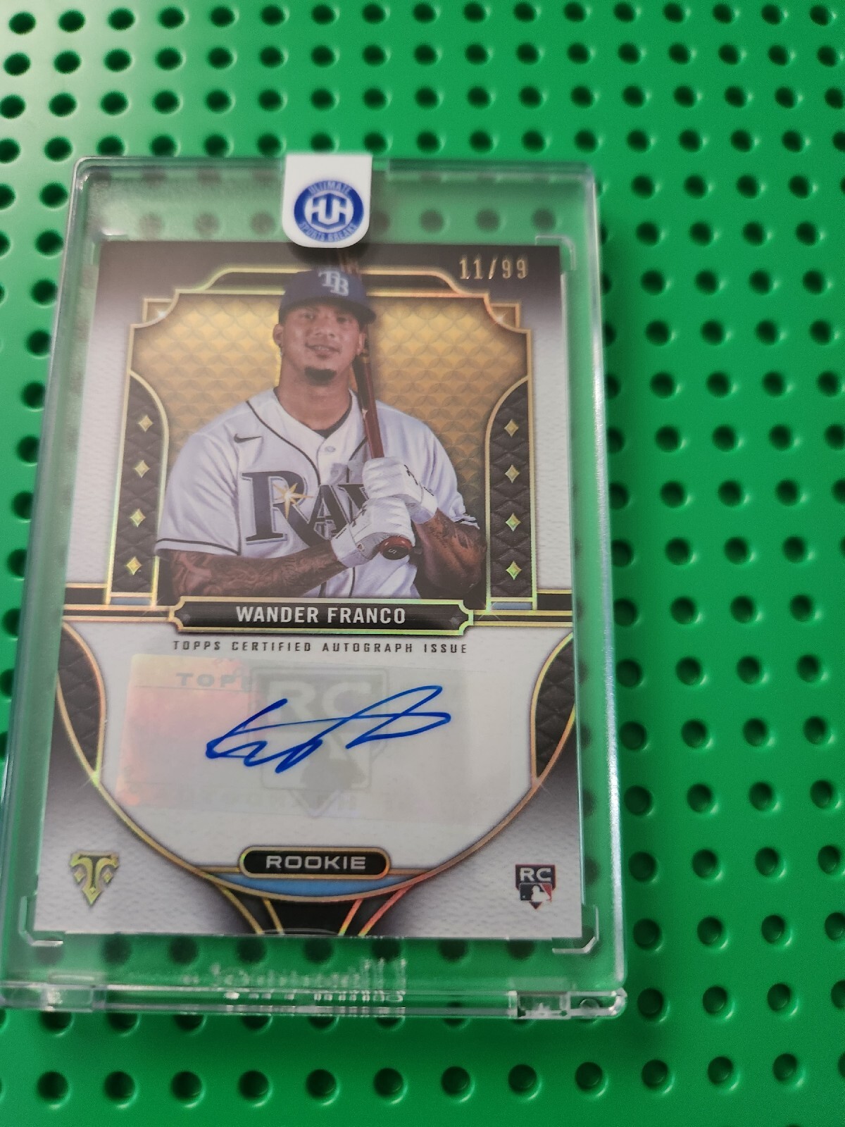 2022+Topps+Triple+Threads+-+Rookie+Autographs+%23RA-OC+Wander+Franco+ ...