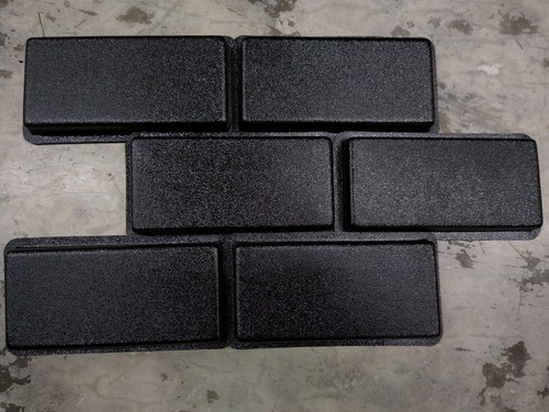Standard Brick plastic Mold For Concrete , Plaster, Or Other Heavy Duty ...