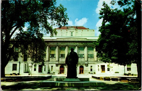 Statue of William Oxley Thompson Ohio State University OH Vintage ...