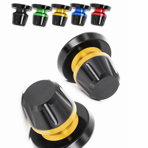 8mm Anodized Swingarm Spools L-Sonic Gold For Triumph Street Triple 675 ...