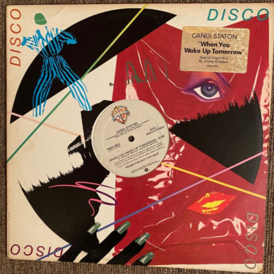 CANDI STATON When You Wake Up Tomorrow 1979 Vinyl Maxi-Single Warner ...