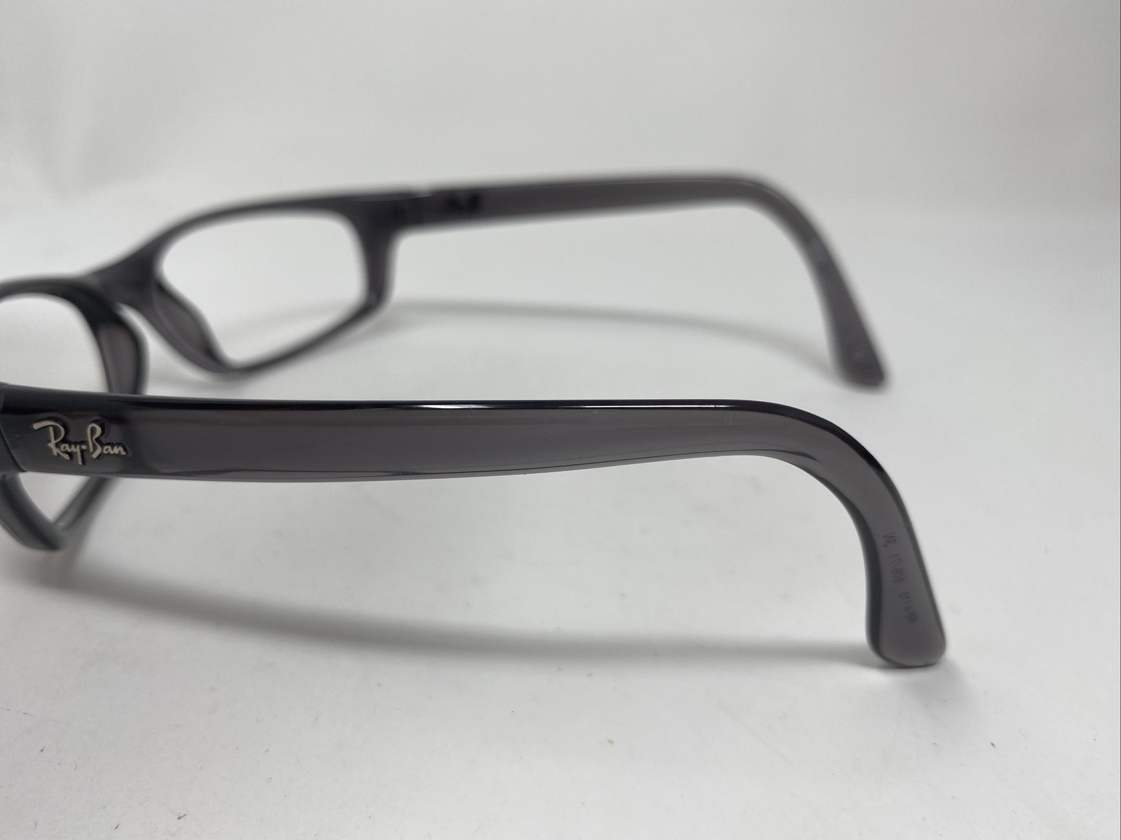 RAY BAN RB 4115 606/71 ITALY PREDATOR SERIES TRANSLUCENT SMOKE GRAY ...