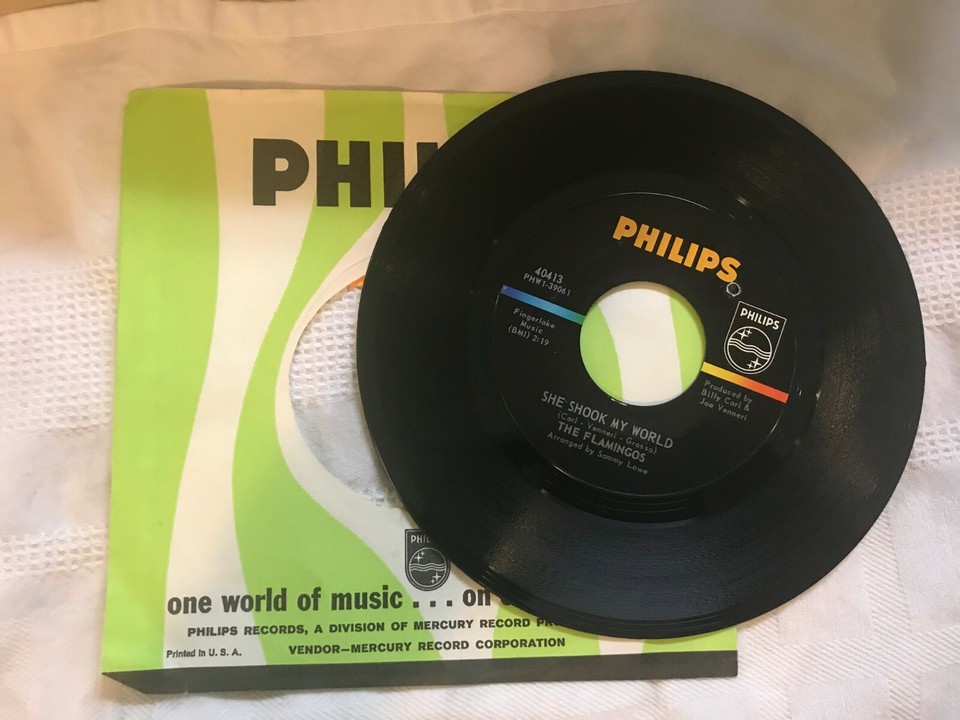 SOUL / FUNK 45 RPM RECORD - THE FLAMINGOS - PHILIPS 40413 | eBay