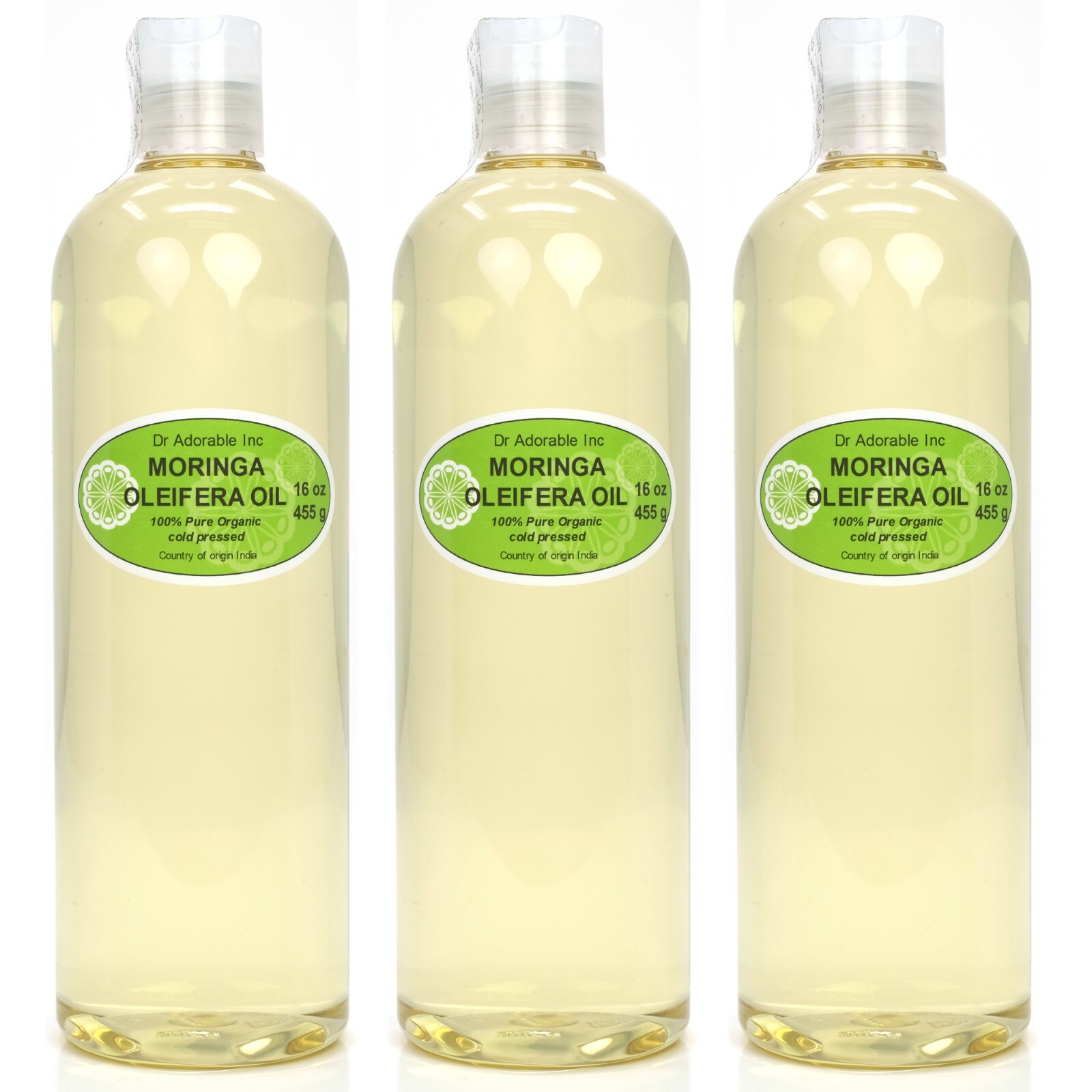 Organic Moringa Oleifera Oil 100% Pure Organic 2 oz up to Gallon Free ...