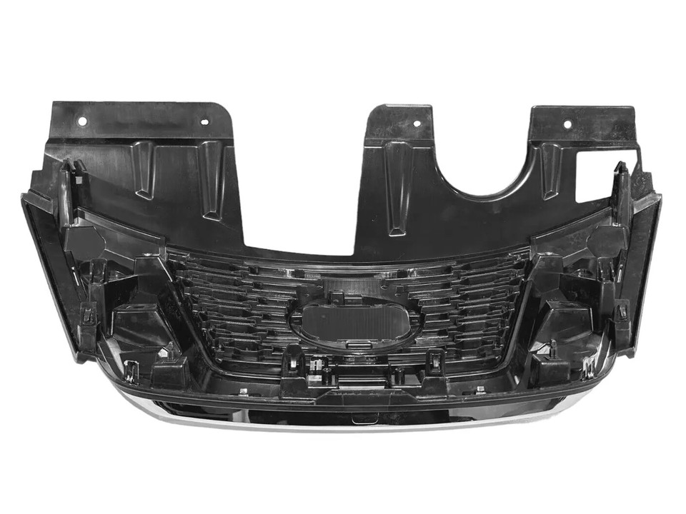 Fits 2017-2020 Nissan Rogue Grille Front Bumper Upper Grille Chrome ...