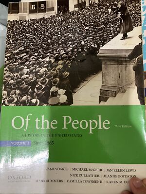 Of the People : A History of the United States by Jeanne Boydston, Jan ...