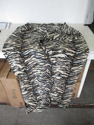 Adult Size Snuggie - Leopard Print, Black, Brown, Beige, One Size Fits ...