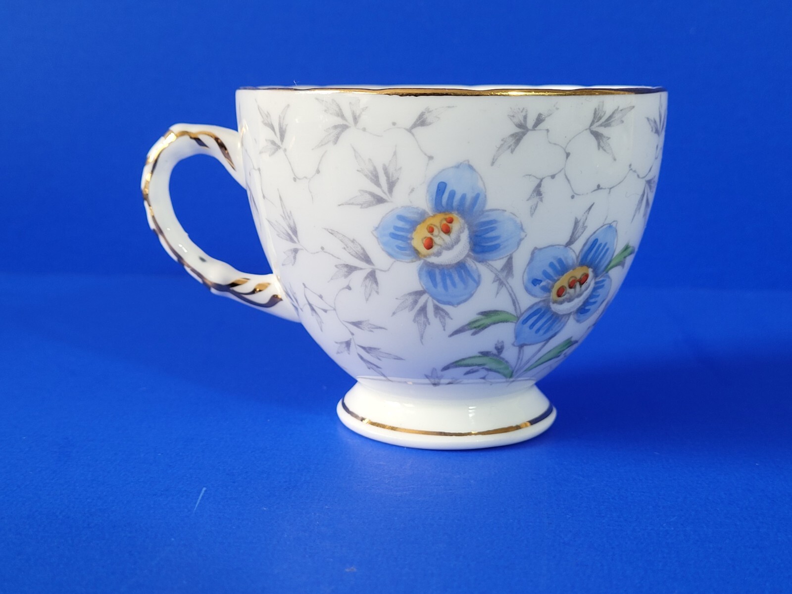 Sutherland H M Bone China Tea Set. Blue Flowers. 21 Piece | eBay UK