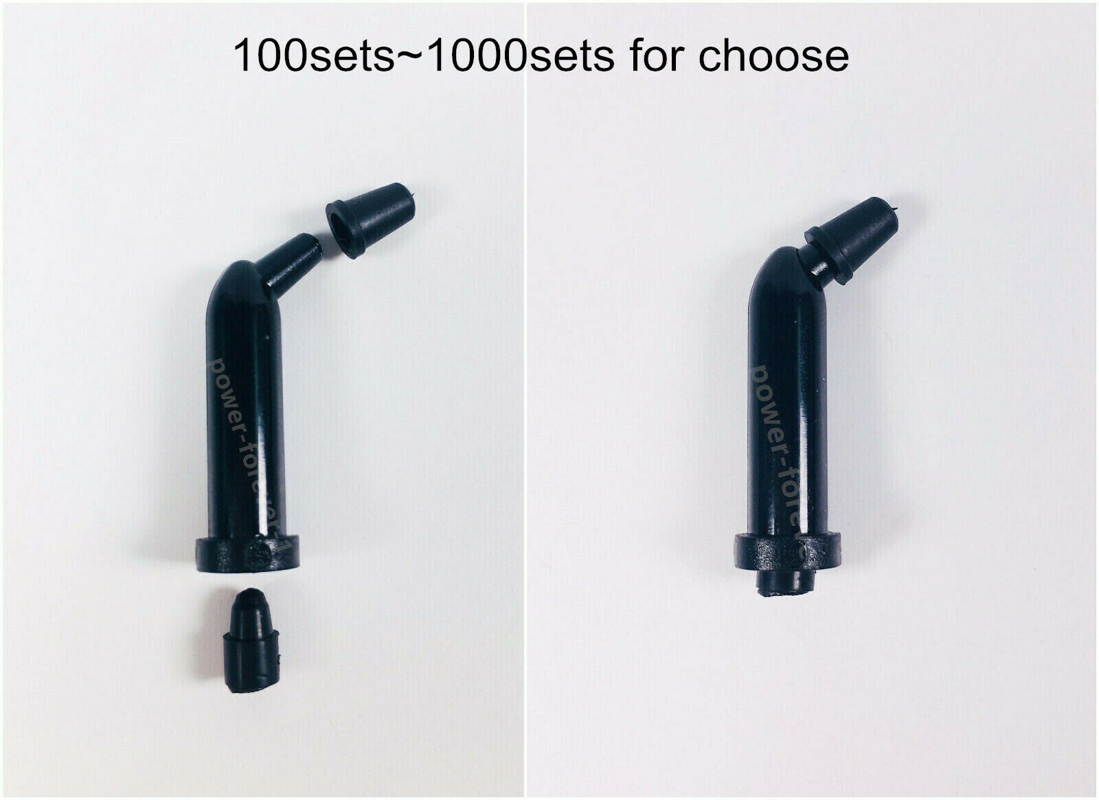 Dental Unit Dose Composite Resin Syringe Capsules Tubes Plugs Gun ...