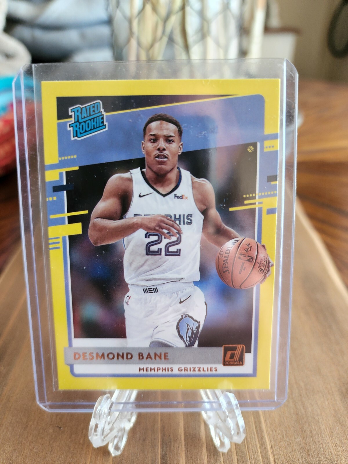 🔥2020-21 Donruss Desmond Bane Rated Rookie SP Yellow Rookie Card #240 ...