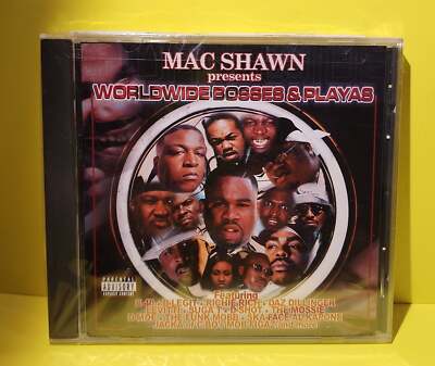 Mac Shawn - Worldwide Bosses & Playas - 2001 - 39 New - Sealed - CDs ...
