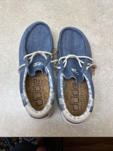 hey dude shoes (Size 8)(Color Natural Blue) Brand New, Never Worn. Cork ...