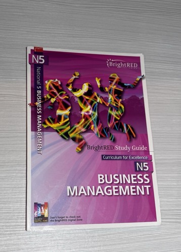 N5 Business Management Bright RED Study Guide | eBay UK