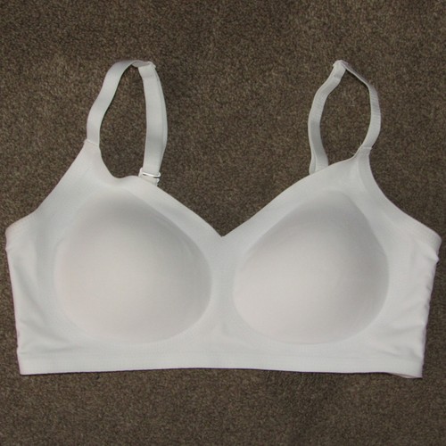 Shapermint Essentials Smoothing Comfort Wireless Bra #13402 White sz ...
