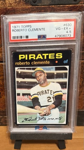1971 Topps Roberto Clemente #630 PSA 4.5 HOF | eBay
