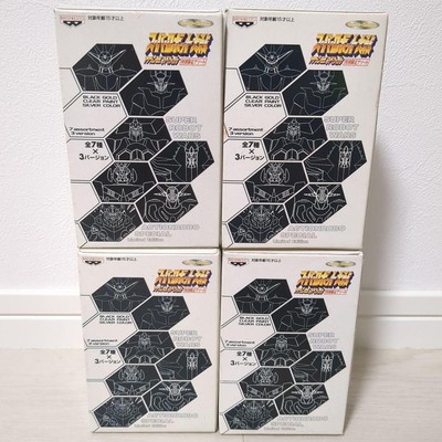 Bandai Super Robot Wars Action Model Set 4 figures, unassembled, aged ...