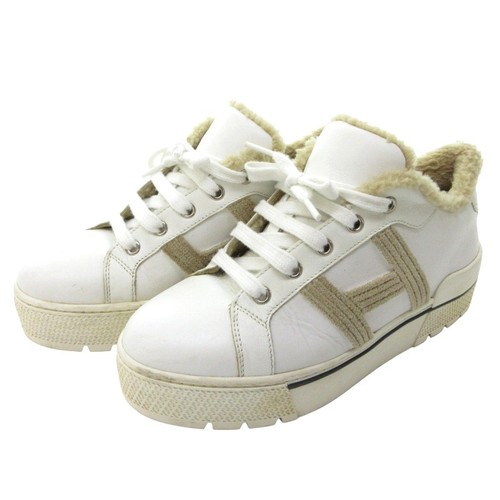 Hermes Dare Sneaker Dea Shearton H Logo Sneakers Shoes Boa Thick Sole ...