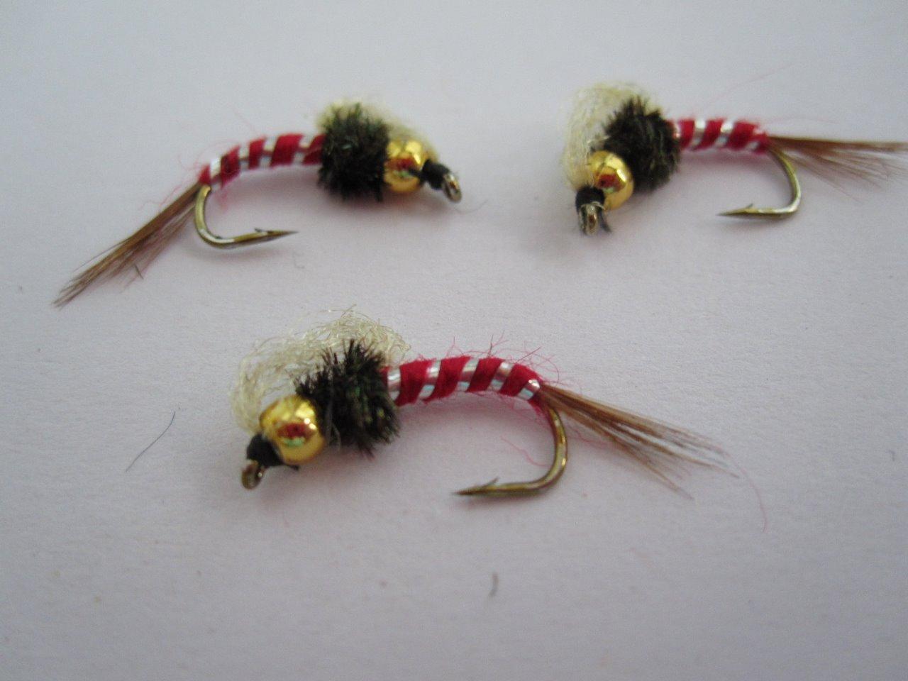 1 DZ D-7 BEAD HEAD BUBBLE BACK EMERGER'S (COLORS & SIZES), NYMPHS | eBay