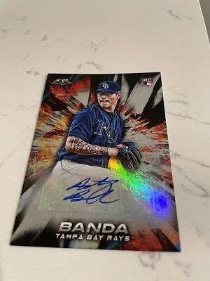 2018 Topps Fire Anthony Banda Rookie RC Foil Autograph Auto SP Tampa ...