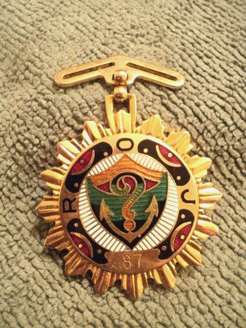 Vintage Masonic Royal Order Of Jesters Medallion Medal, Enameled | eBay