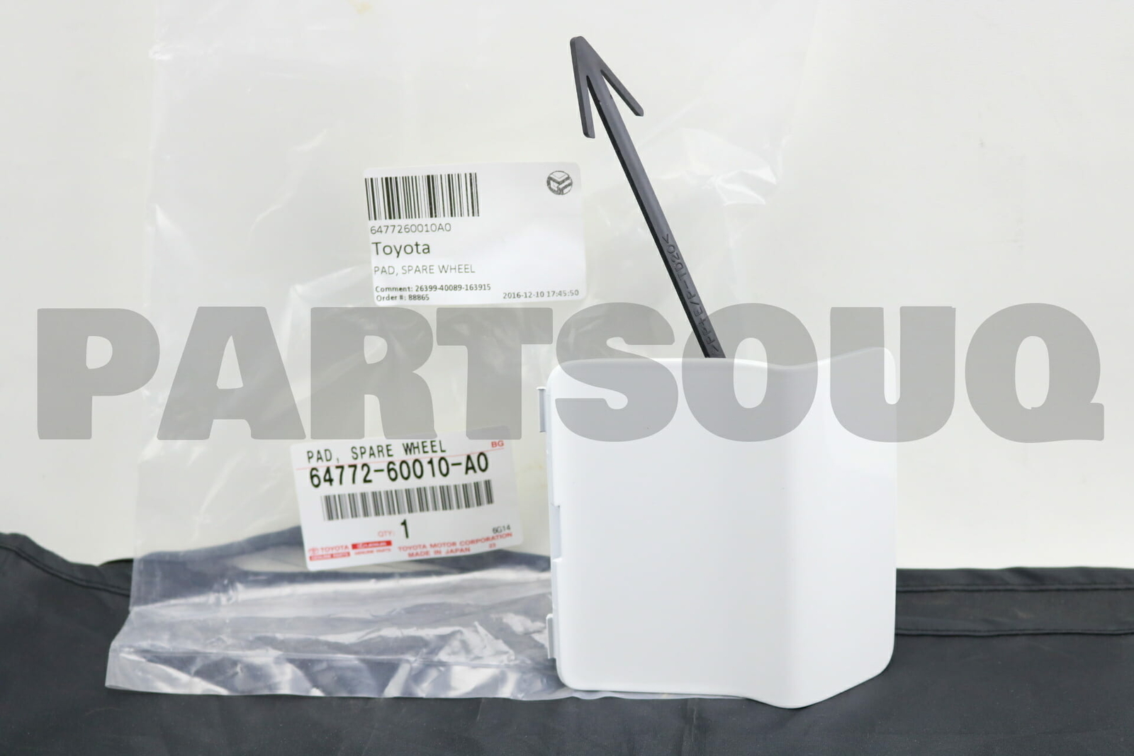 6477260010A0 Genuine Toyota PAD, SPARE WHEEL COVER 64772-60010-A0 | eBay