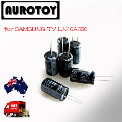 LCD Monitor Capacitor Repair Kit for SAMSUNG TV LN46A650 with Solder ...