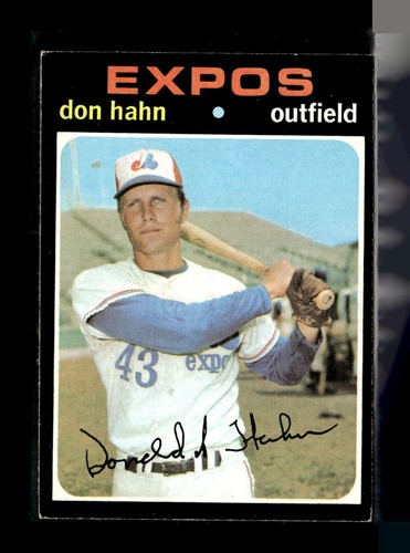 1971 Topps #94 Don Hahn | eBay