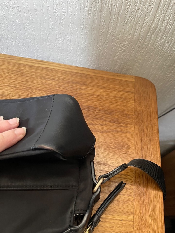 Radley ‘Spring Park’ Black Medium Nylon Crossbody/Shoulder Bag | eBay UK