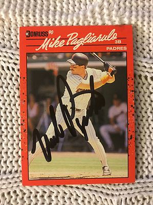Mike Pagliarulo Signed Baseball Trading Card | eBay