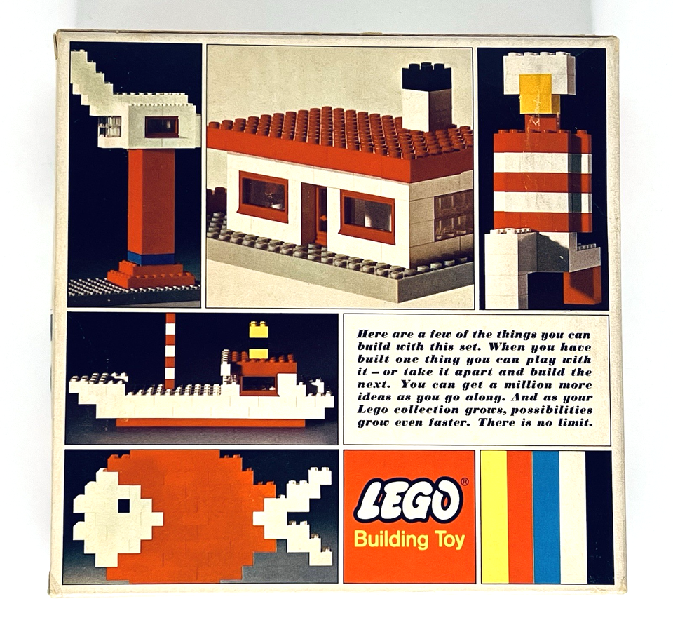 Vintage Lego 120 Piece Set Unused 1960s Building Toy Sealed Tray | eBay