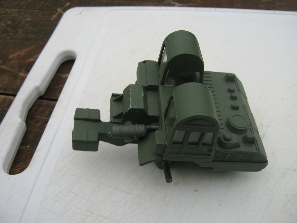 CORGI 1113 MISSILE ERECTOR CABUNIT REPAINTED FROM 1959 & EXCELLENT FOR ...