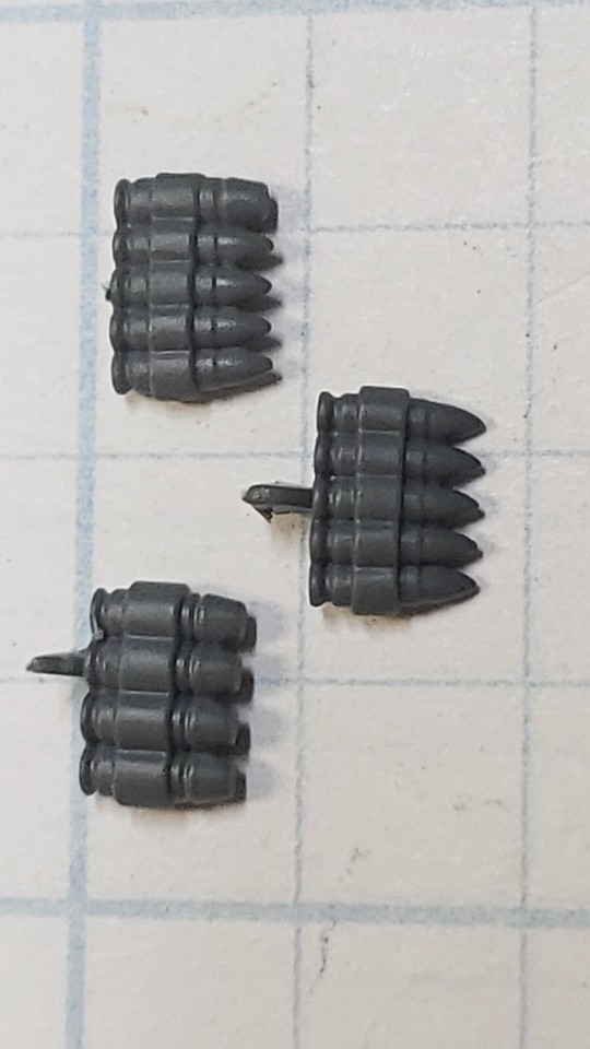 Warhammer 40k Ork Bits Kommando Bullet Ammunition Clips x3 Set | eBay