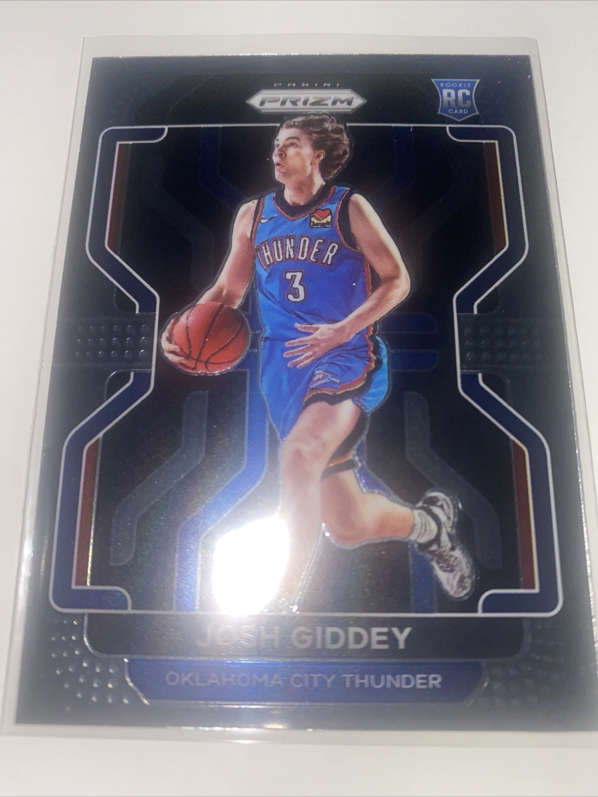 2021-22 NBA Panini Prizm Josh Giddy Base Rookie #301 RC Thunder | eBay