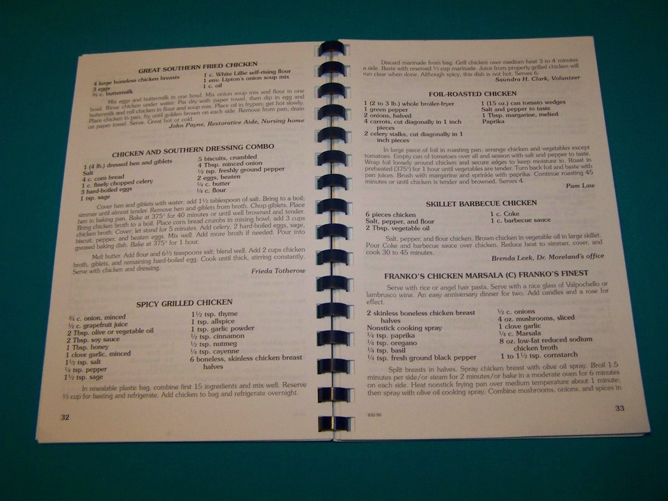 Murphy Medical Center Cookbook Murphy NC 1999 queen ann cake , roasted ...