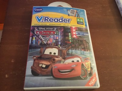 vtech V.Reader Disney Cars 2 game | eBay