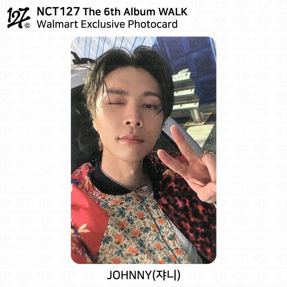 NCT127 The 6th Album WALK Exclusive Photocard SMtown Global Walmart KPOP | eBay