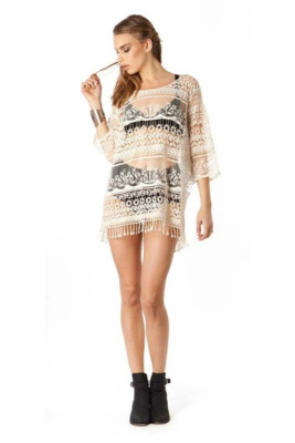 The Wallflower Cavalcade Crochet Lace Tunic Dress | eBay Australia