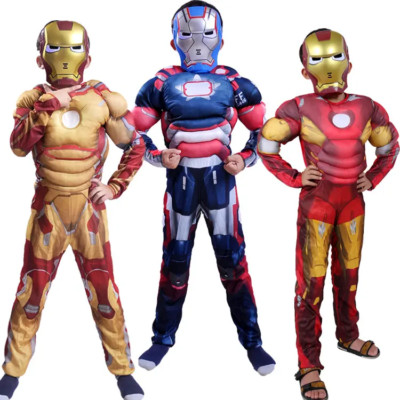 Iron Man Costume for Boys - Best Avengers Outfit - Kids Halloween ...