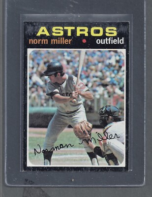 1971 Topps Baseball #18 Norm Miller NR-MINT 018JR8 | eBay