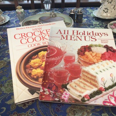 New Crockery Cooker Cook Book + All Holidays Menus 9780696017407| eBay
