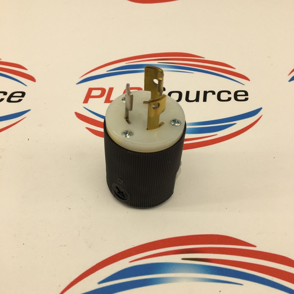 HUBBELL HBL4720C TWIST-LOCK PLUG 2POLE 3WIRE GROUNDING 15A 125V | eBay