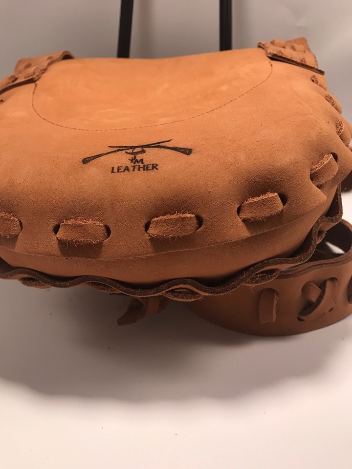 Handcrafted Guns Personalized Leather Bag Muzzleloading Hunting ...
