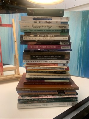 IRISH GENEALOGY HISTORY HUGE 31 BOOK LOT - NICE COLLECTION - SCOTTISH ...