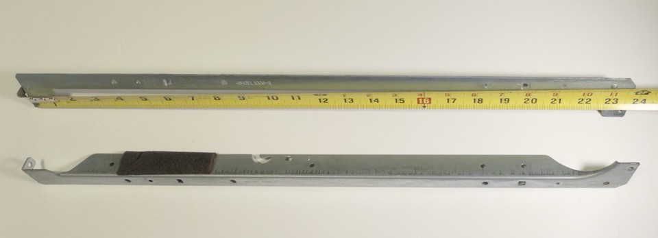 LG DLE5977W Drum Roller Support Brackets Pair, 4810EL1006-R ...