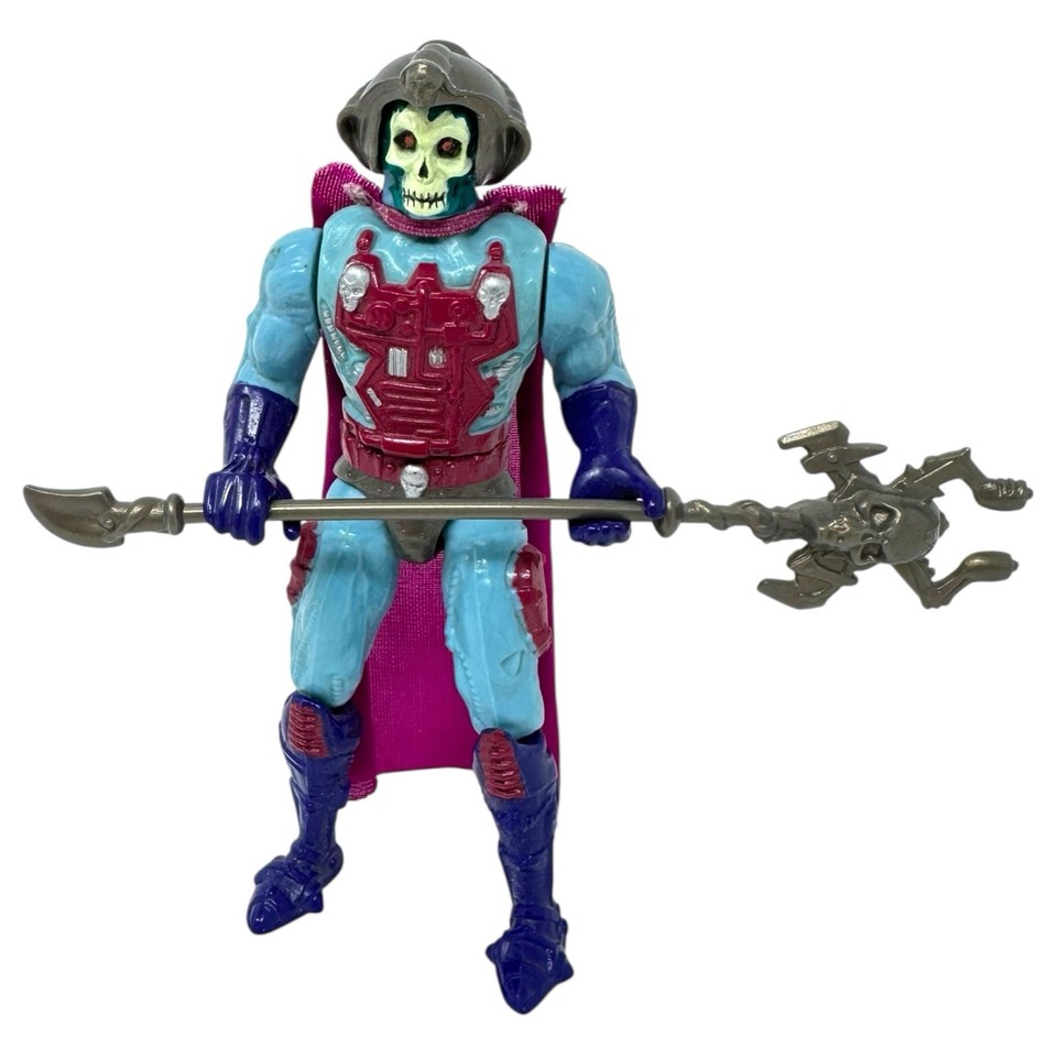 SKELETOR Near Mint 1990 New Adventures HE-MAN MOTU Masters NA INKgrafiX ...
