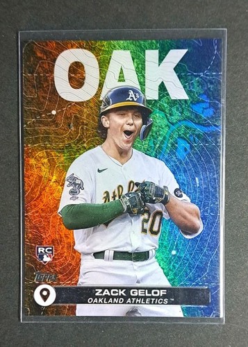 2024 Topps Zack Gelof RC Lot of 8.Variety of Paralells,Short Print ...