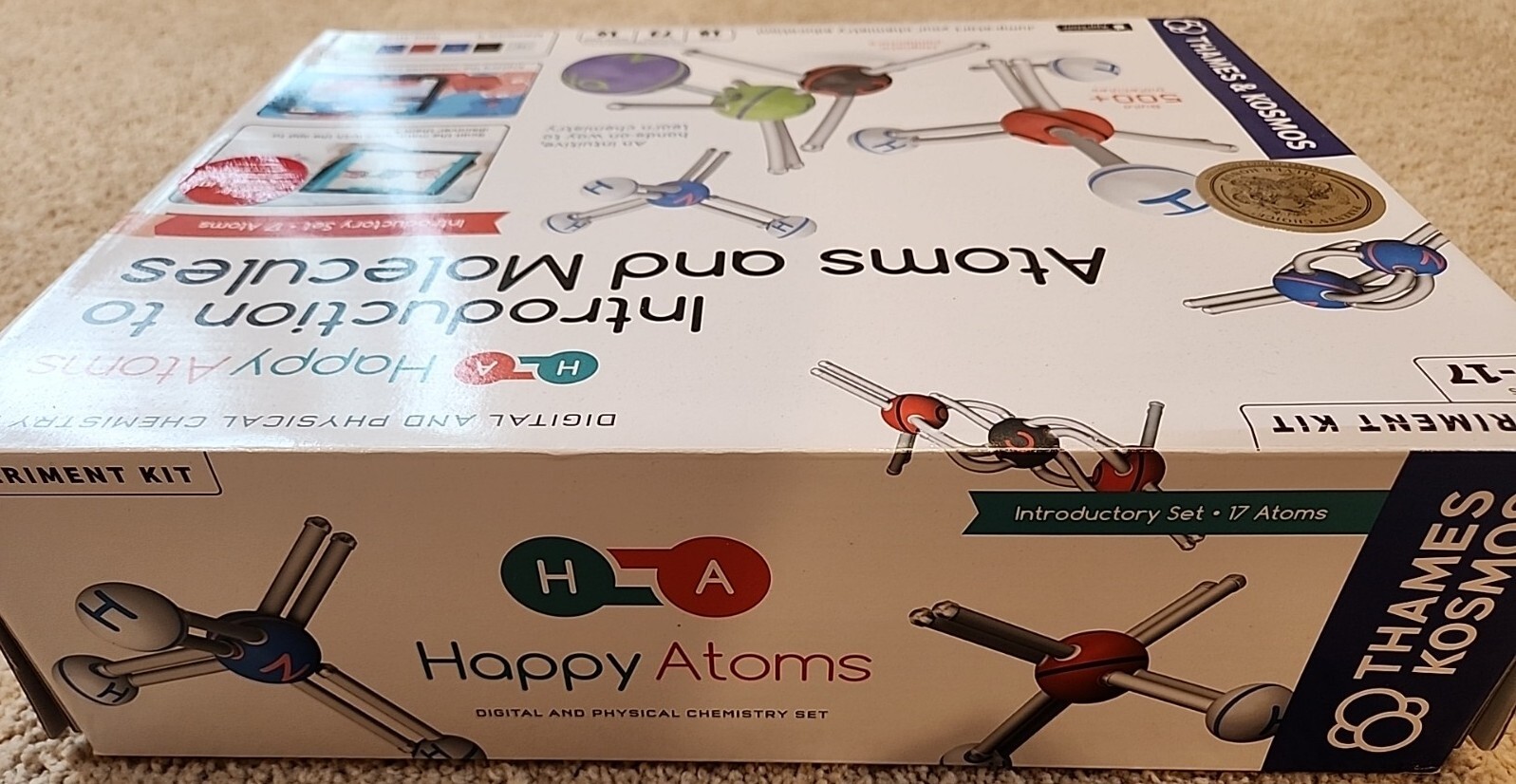 Happy Atoms Introduction to Atoms & Molecules Experiment Kit /Chemistry ...
