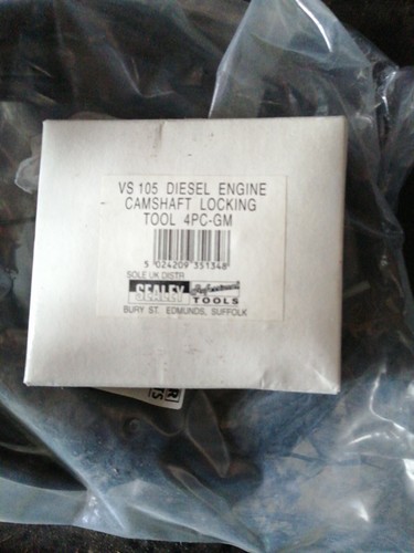 Sealey Vs 105 Camshaft Locking Tool 4 pc gm | eBay